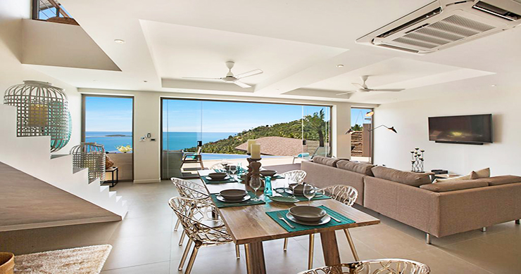 3 Bedroom Sea View Luxury Villa in Chaweng Noi | Koh Samui Property